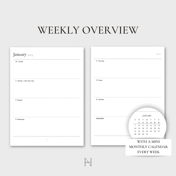 2024 Ultimate Editable Calendar – At Home With Nikki Printables