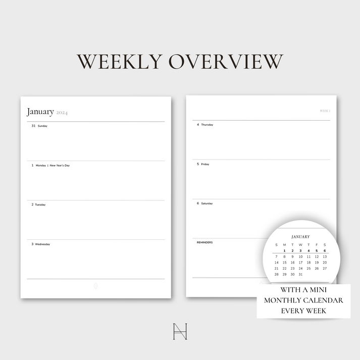 2024 Ultimate Editable Calendar – At Home With Nikki Printables