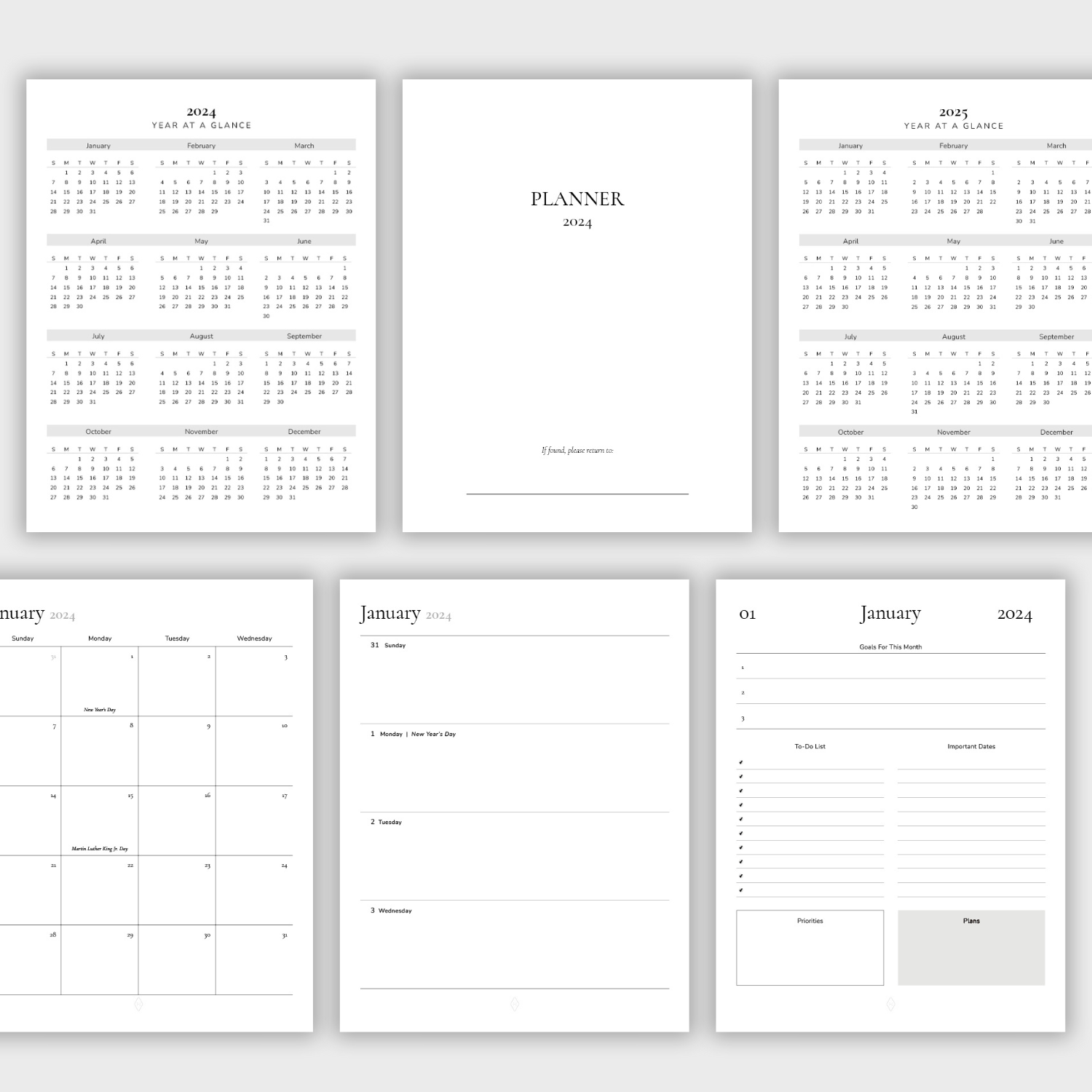 2024 Ultimate Editable Calendar – At Home With Nikki Printables